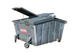 Stalen rolcontainer 5000L Zakelijk – Van Erp Containers